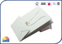 China 210gsm Copper Paper Shopping Bags With Handles Gold Stamping 4C Print for sale