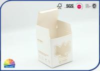 China Matt Lamination Packaging Folding Carton Box 4C Printed Customized With Die Cut for sale