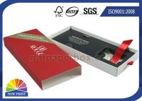 China Cosmetics Packaging Paper Sleeve Box / Paper Slide Box SGS FSC Approvals for sale