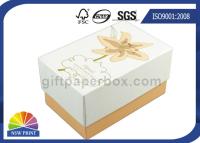 China Imprint Gold Stamping Cardboard Gift Box Packaging Stylish Design Custom Shapes for sale