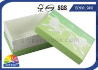 China Unfoldable Three Pieces Rigid Gift Box CMYK Color Printing Small Gift Paper Box for sale