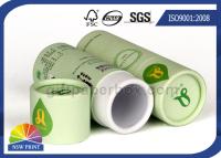 China Matte Laminated Cardboard Custom Paper Tubes With 157g White Coated Paper for sale