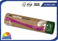 China Handmade 1.5mm Kraft Cardboard paper tubes packaging Pantone Color Eco - Friendly for sale