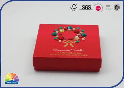 China Recycled 4C Printed Hinged Lid Gift Box Customized Matt Lamination Packaging for sale