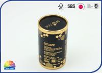China Food Grade Cylinder Paper Packaging Tube With Aluminum Foil Inner Custom Libs for sale