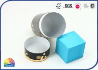 China Food Grade Cylinder Paper Packaging Tube With Aluminum Foil Inner Custom Libs for sale