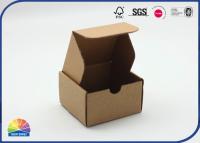 China Recycled Matt Lamination Corrugated Mailer Box Customized CMYK Printed for sale