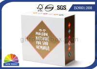 China Hinged Lid Cardboard Presentation Box , Bespoke Printed Luxury Gift Packaging Boxes for sale