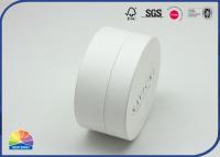 China Luxury Cardboard Flat Top Cylinder Paper Packaging Tube Kraft Paper Canister For Jewel for sale