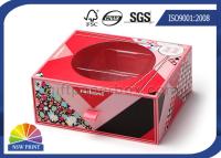 China Cardboard Paper Sliding Drawer Boxes With Clear PVC Window for sale