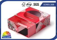 China Cardboard Paper Sliding Drawer Boxes With Clear PVC Window for sale