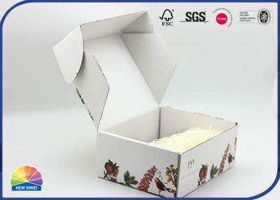 China Cosmetics Packaging Corrugated Mailer Box CMYK Eco Friendly Matt Lamination for sale