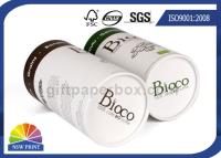 China Aluminum Foiling Inside Paper Packaging Tube / Cardboard Cylinder Packaging Box for sale