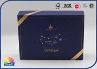 China Customized CMYK Hot Stamping Paper Gift Box Matt Lamination For Towel Clothing for sale