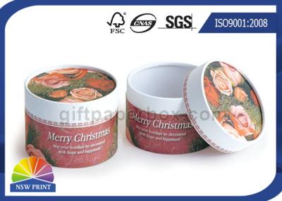 China Delicate Small Cylinder Packaging Gift Box White Cardboard Paper Tube Packaging for sale