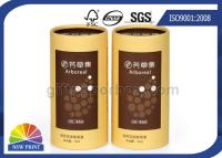 China Customized Size Luxury Gift Paper Packaging Tube Cylinder Packaging Box OEM for sale