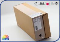 China CMYK Eco Friendly Kraft Paper Gift Box Matt Varnishing Packaging For Shoes for sale