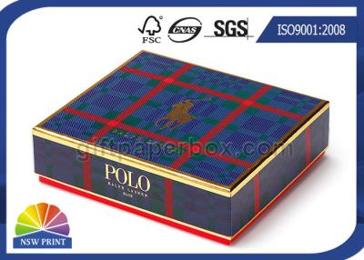 China Luxury Design Two Pieces Paper Gift Boxes Detachable Lid Cardboard Rigid Gift Box for sale