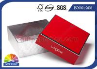 China Two Piece Rigid Gift Box Packaging , Full Color Printing Square Paper Rigid box for sale