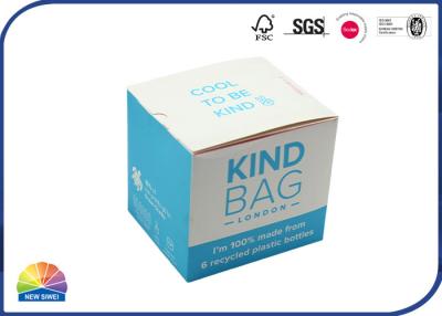 China Matte Lamination Recycle Folding Carton Box With Safety Catch Tearable for sale