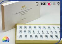 China Reusable CMYK Gold Hot Stamping Folding Carton Box For Small Bottle Packaging for sale