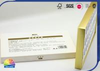 China Reusable CMYK Gold Hot Stamping Folding Carton Box For Small Bottle Packaging for sale