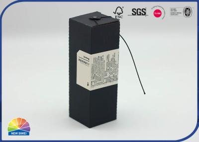 China Customized Paper Gift Perfume Folding Carton Box Aromatherapy With Paper Rivet for sale