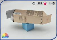 China Eco Friendly Embossing Gloss Lamination CMYK Folding Carton Box For Cosmetics for sale