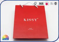 China Environmental Gift Shopping Jewelry Paper Bag With Nylon Rope Handles for sale