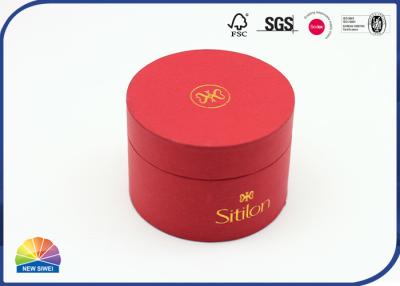 China High End Gift Cylinder Paper Tube For Cosmetic Jewelry Packaging for sale