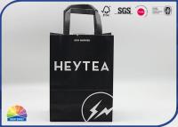 China 4C printing Kraft Shopping Paper Bags With Handle Customized Eco Friendly for sale