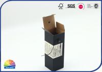 China Retro Art Essential Oil Corrugated Packaging Box Pull Rope Paper Tray Insert for sale