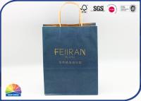 China Customzied Logo Printed Kraft Paper Bags Eco Friendly Matt Varnishing for sale
