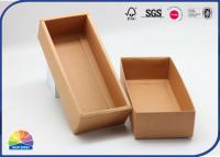 China Kraft Paper 1c Print Folding Carton Box Simple Soft Texture Socks Packaging for sale