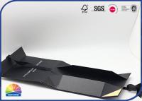 China Magnetic Closure CMYK Customzied Foldable Gift Box Matt Lamination With Silk Ribbon for sale