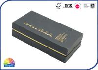 China Luxury Matte Rigid Shoulder Box Flocking EVA Tray For Skin Care Products for sale