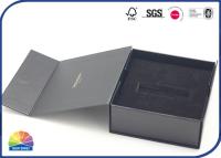 China Customized Gold Hot stamping Logo Foldable Gift Box With Magnetic Closure for sale