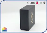 China Customized Gold Hot stamping Logo Foldable Gift Box With Magnetic Closure for sale