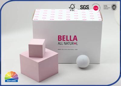 China Cosmetics Matt Lamination Corrugated Packaging Box Customized Logo Print for sale