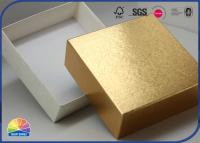 China Debossing Fully Cover Paper Gift Box Hot Foil Gold Stamping Luxury Box For Jewelry Cosmetic for sale