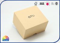 China Wood Color Recyclable Cardboard Paper Gift Box EVA Paper Tray Crashworthy for sale
