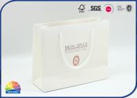 China Nylon Thread Handles Rectangle Paper Gift Bag Jewelry Packaging Customized for sale