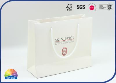 China Nylon Thread Handles Rectangle Paper Gift Bag Jewelry Packaging Customized for sale