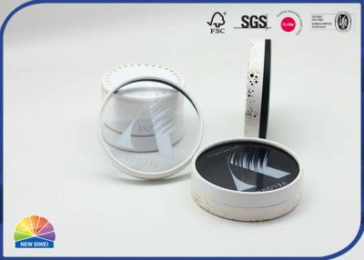 China Resuable 4C Printed Customized Paper Gift Packaging Tube For False Eyelashes for sale