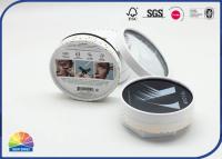 China Resuable 4C Printed Customized Paper Gift Packaging Tube For False Eyelashes for sale