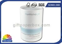 China Custom Printed Rigid Cardboard Round Paper Tube Cylinder Packaging Box for Eye Mask for sale