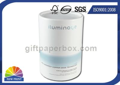 China Custom Printed Rigid Cardboard Round Paper Tube Cylinder Packaging Box for Eye Mask for sale