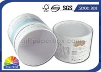 China Custom Printed Rigid Cardboard Round Paper Tube Cylinder Packaging Box for Eye Mask for sale