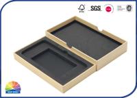 China Electronics Packaging Paper Gift Box Recyclable Brown Color EVA Tray Precision Parts for sale