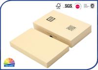 China Electronics Packaging Paper Gift Box Recyclable Brown Color EVA Tray Precision Parts for sale